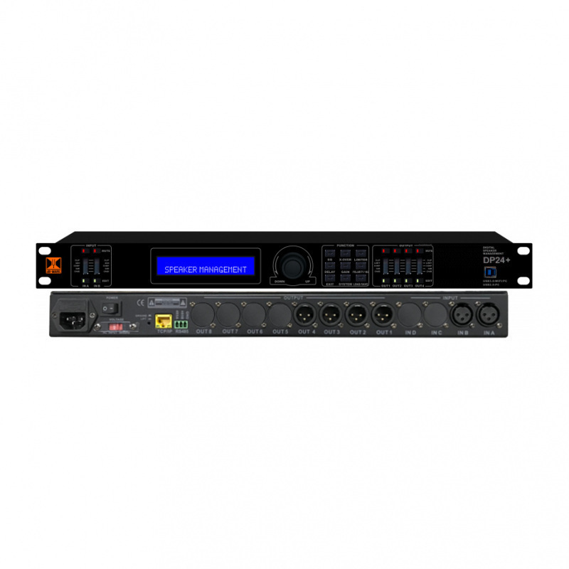 dB-Mark DP24+ V2 2-in 4-out Digital Active Crossover | Lautsprecherteile.de